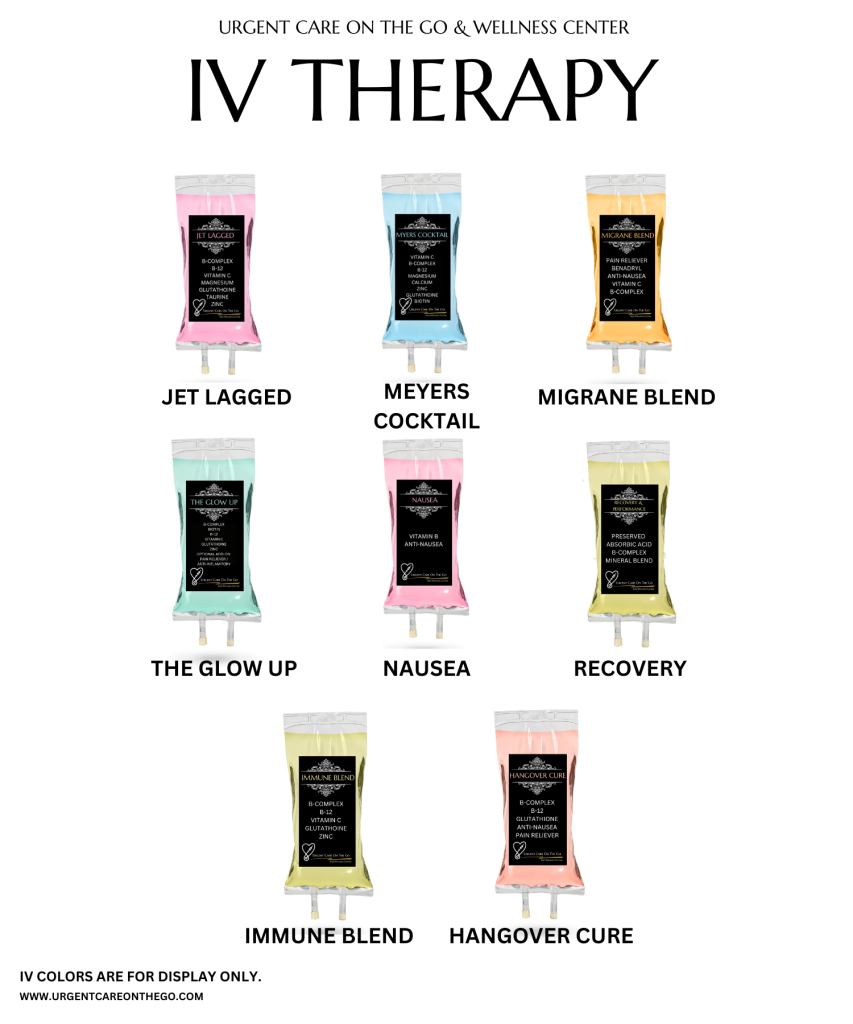 IV Therapy – Mobile Urgent Care